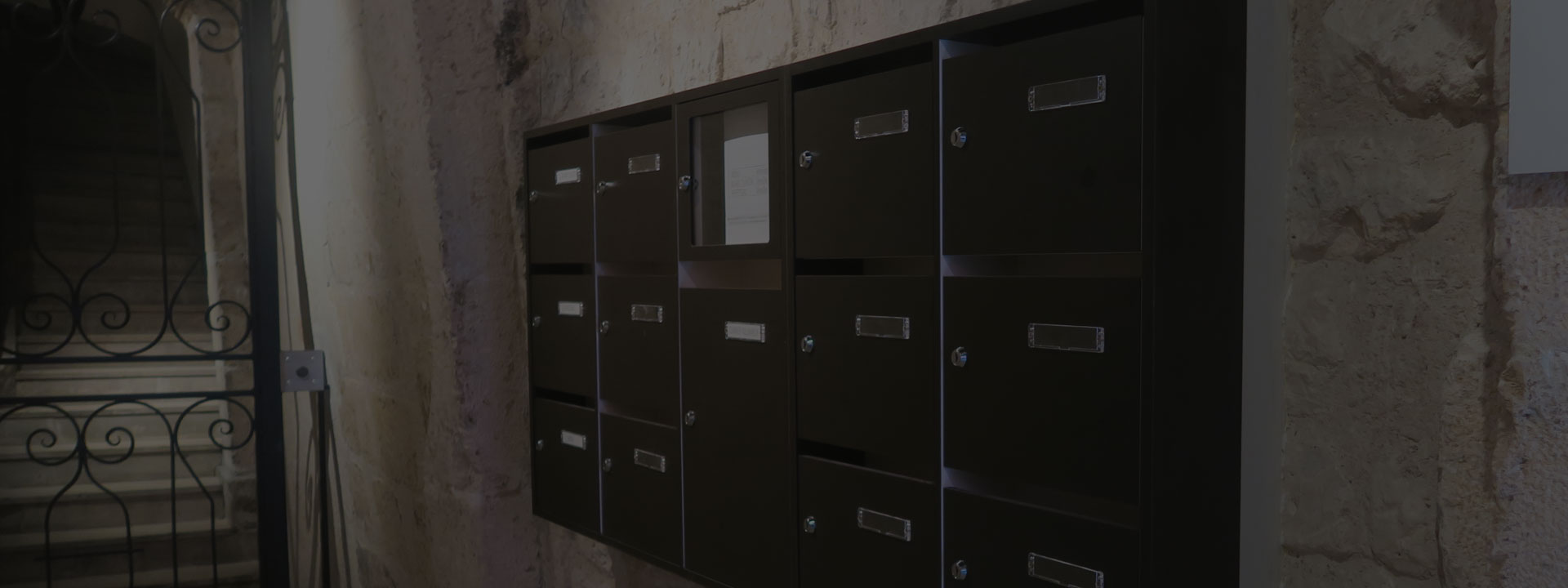 Mercier | Mercier, Boîtes aux lettres Paris